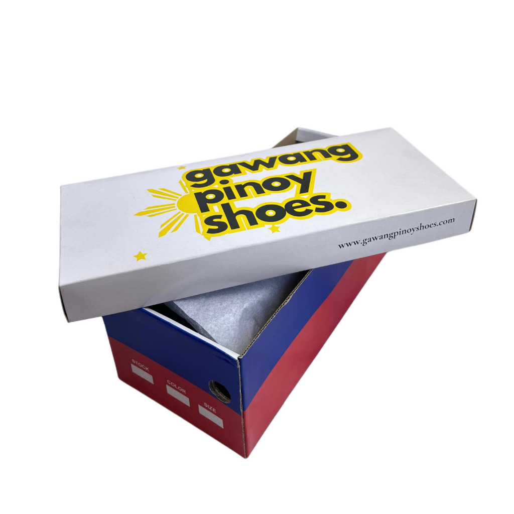 Gawang Pinoy Shoe Box Corrugated Fold and Tuck Design | Shopee Philippines