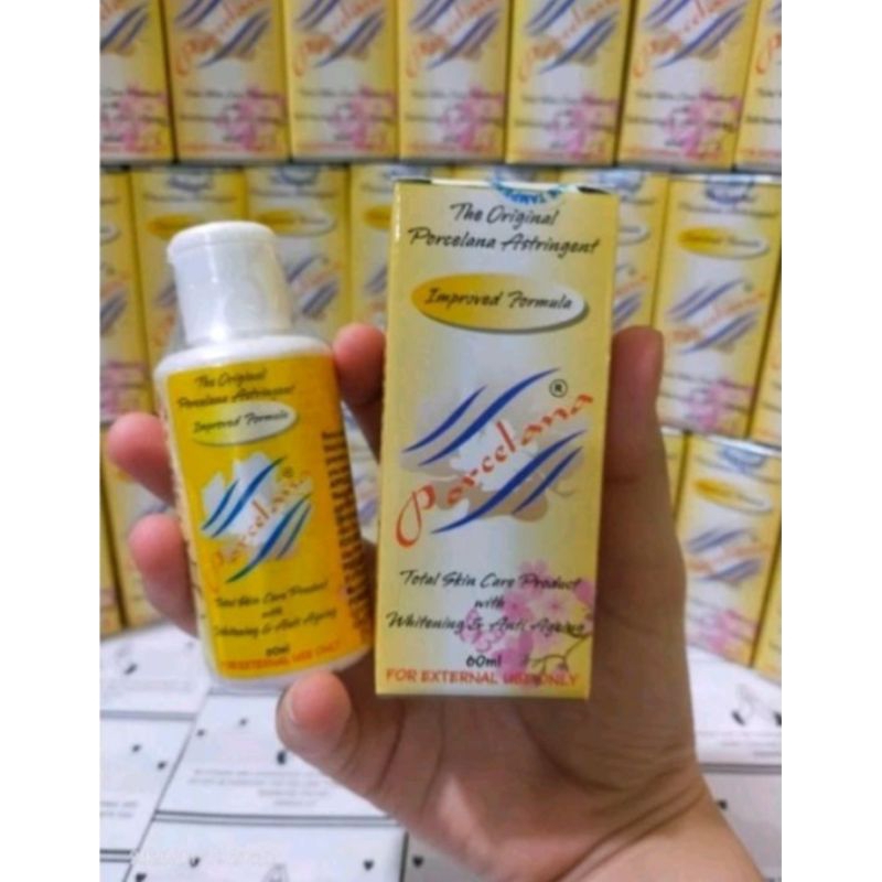 Original porcelana astringent improve formula 60ml | Shopee Philippines