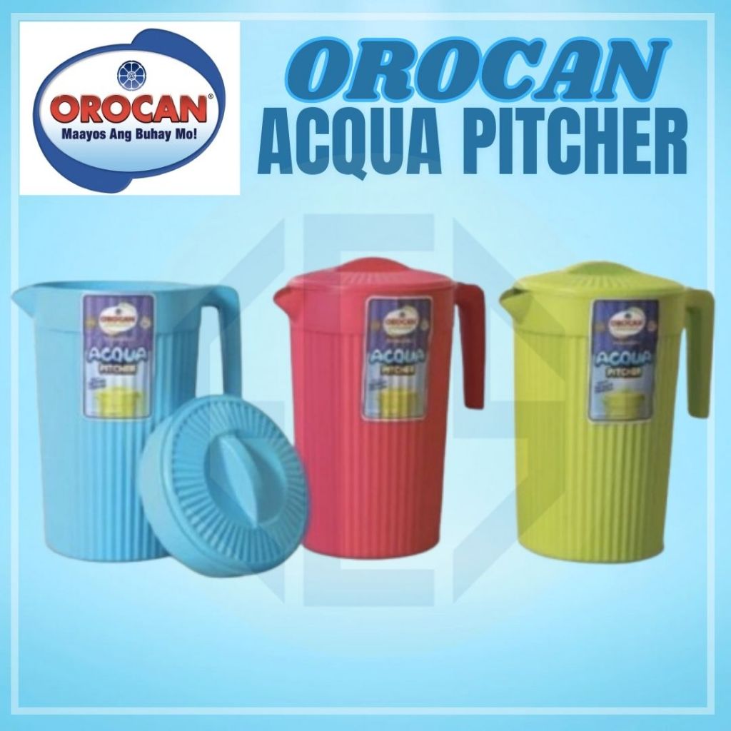 Orocan Acqua Pitcher 1 Gallon | Pitsel | Orocan | Shopee Philippines