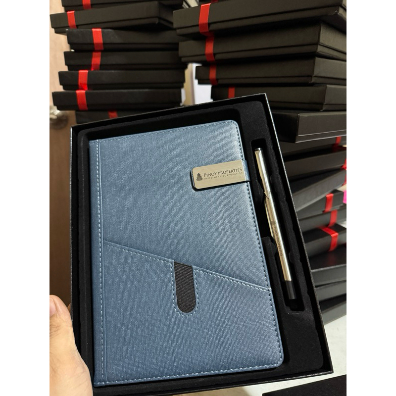 Gift Set Personalized Notebook and Parker Pen w/GiftBox Free Name ...