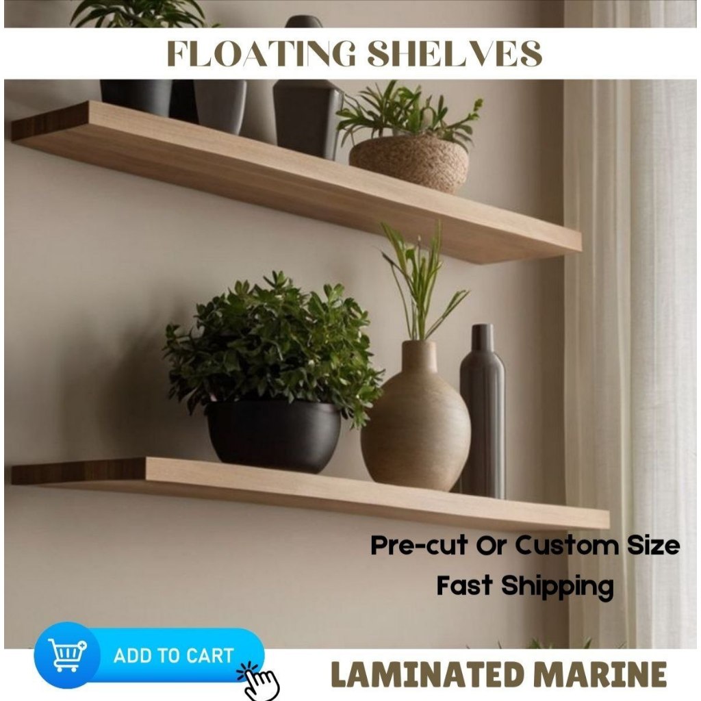 Laminated Marine Boards Local 3/4" Thickness w/ Edge Bond •Pre-Cut or ...