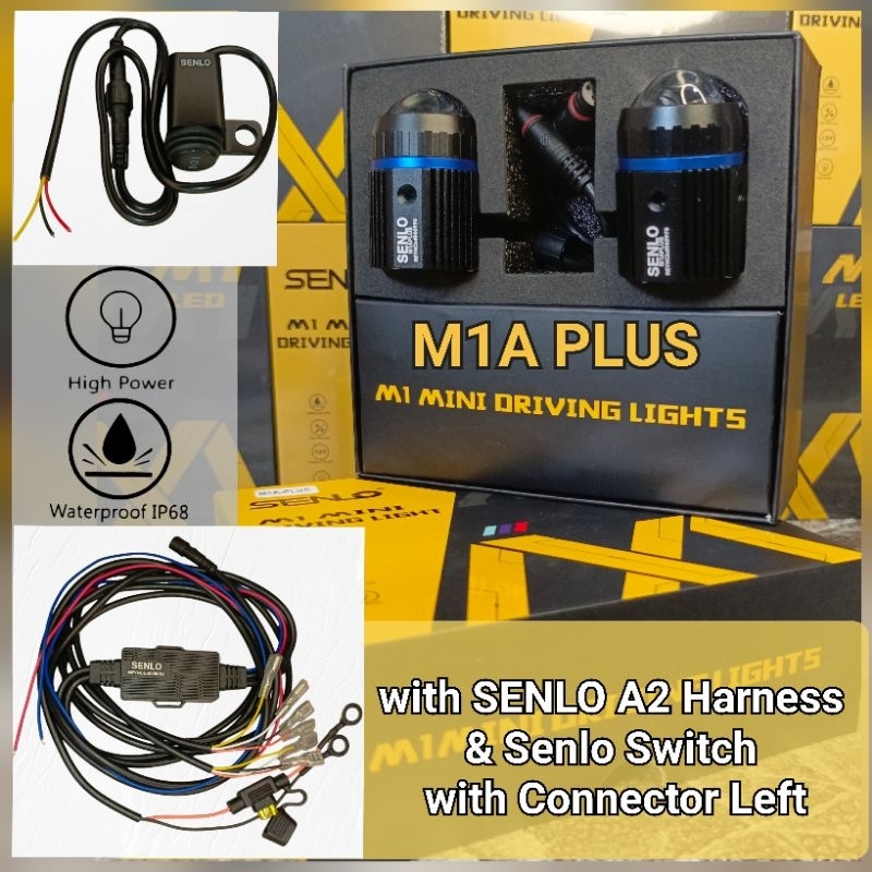 SENLO M1A-PLUS 60 WATTS WITH A2 HARNESS PLUG & PLAY WITH CONNECTOR ...