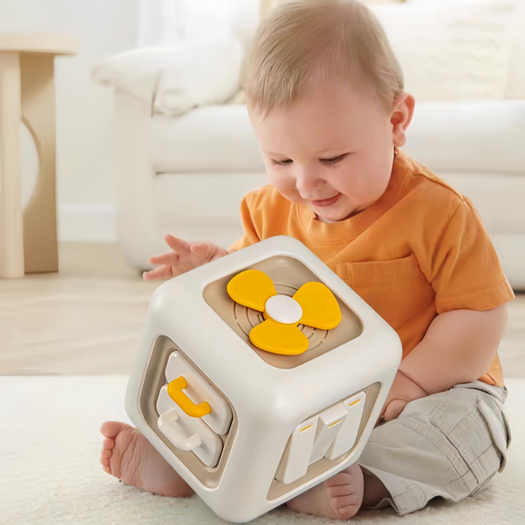 Timi 6 in 1 Baby Educational Toy Busy Ball Polyhedron Early Learning ...