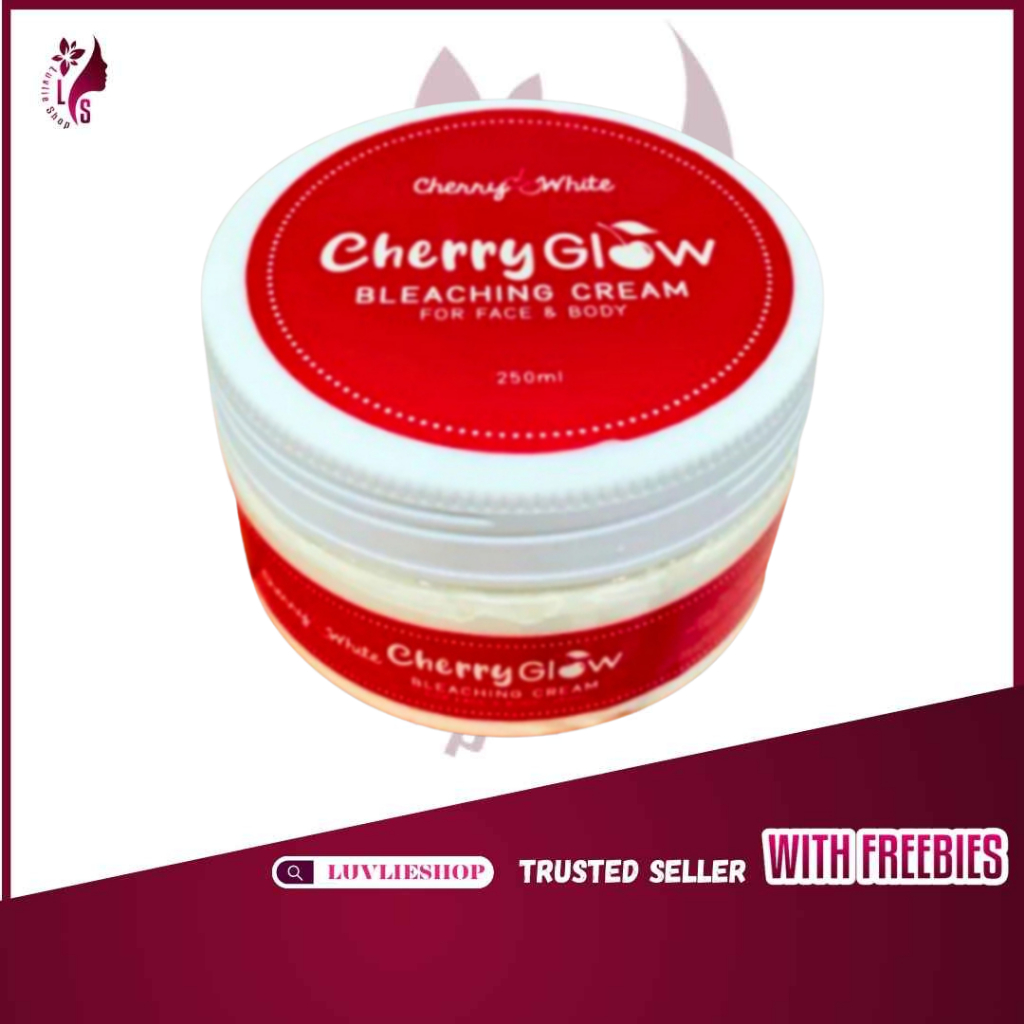 Cherry White Cherry Glow Bleaching Cream for Face and Body 250ml ...