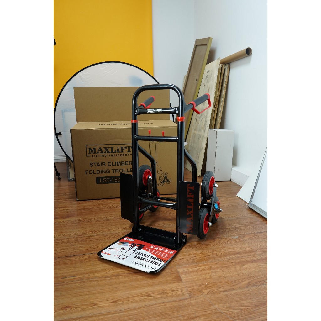 Maxlift Stair Climber Folding Trolley (LST-150F) | Shopee Philippines
