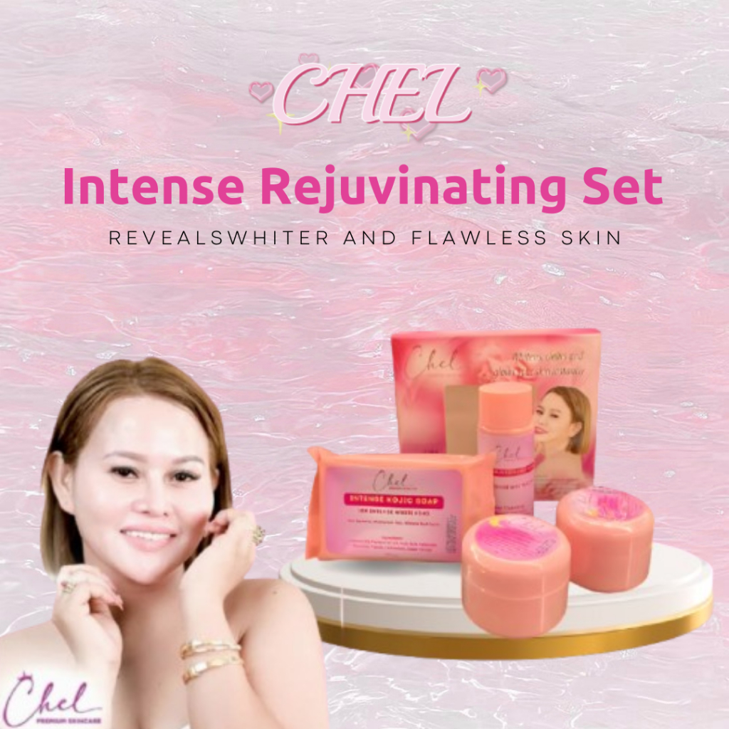 Chel Premium Skincare Products Intense Rejuvinating Set (DAVAO ...
