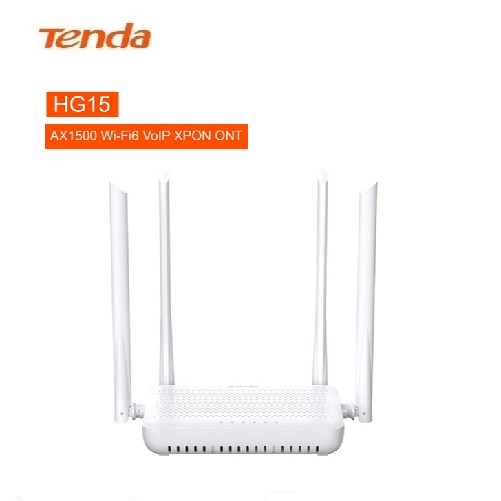 Tenda HG15 AX1500 Wi-Fi6 VoIP XPON ONT | Shopee Philippines