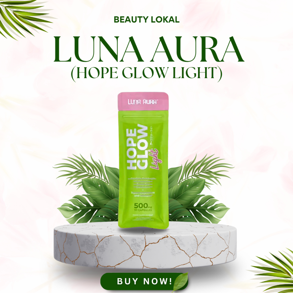 Luna Aura Hope Glow Light Glutathione Collagen | Shopee Philippines