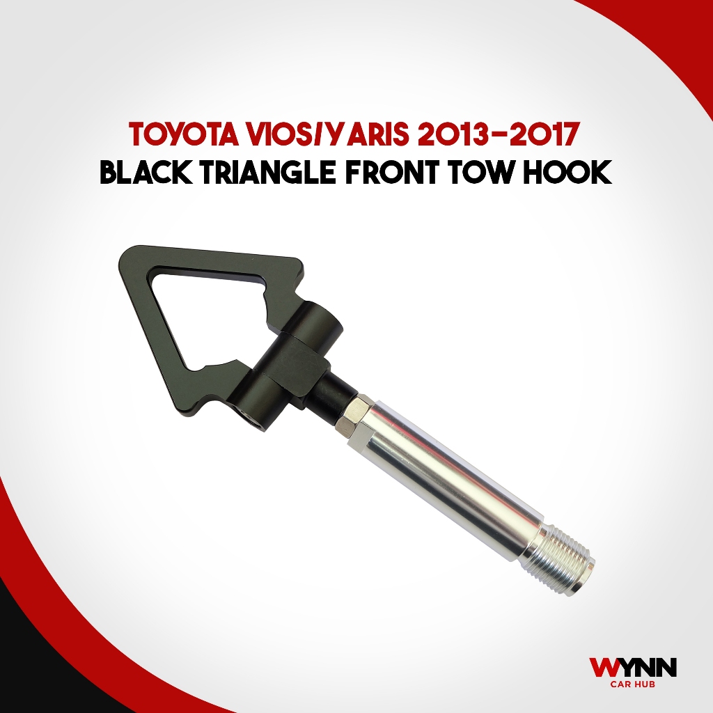 Toyota Vios/Yaris 2013-2017 Black Triangle Front Tow Hook | Shopee ...