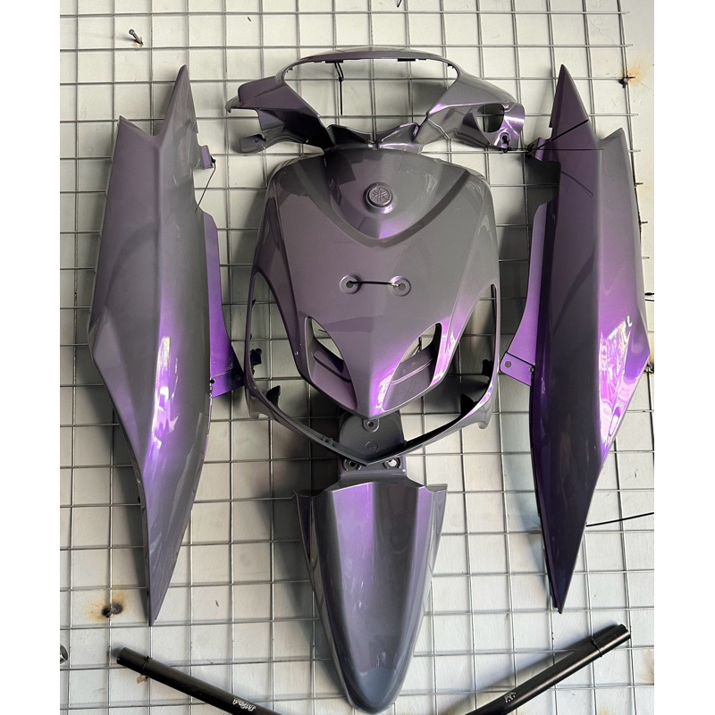 Mio soulty fairings set (Battleship Grey with maica violet) new anzhal ...