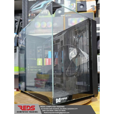 MMA DualChamber Full Glass ATX Case(MM9)(BLACK) | Shopee Philippines