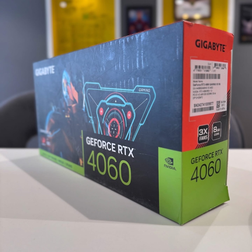 GIGABYTE RTX 4060 Triple fan 8GB OC GRAPHICS CARD - NEW | Shopee ...