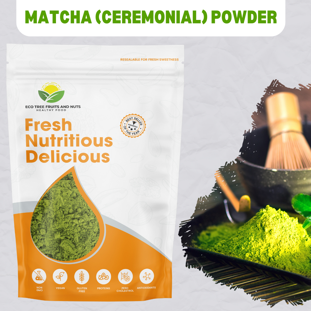 Ceremonial Grade Matcha Powder (50g - 250g) | Premium Japanese Green ...