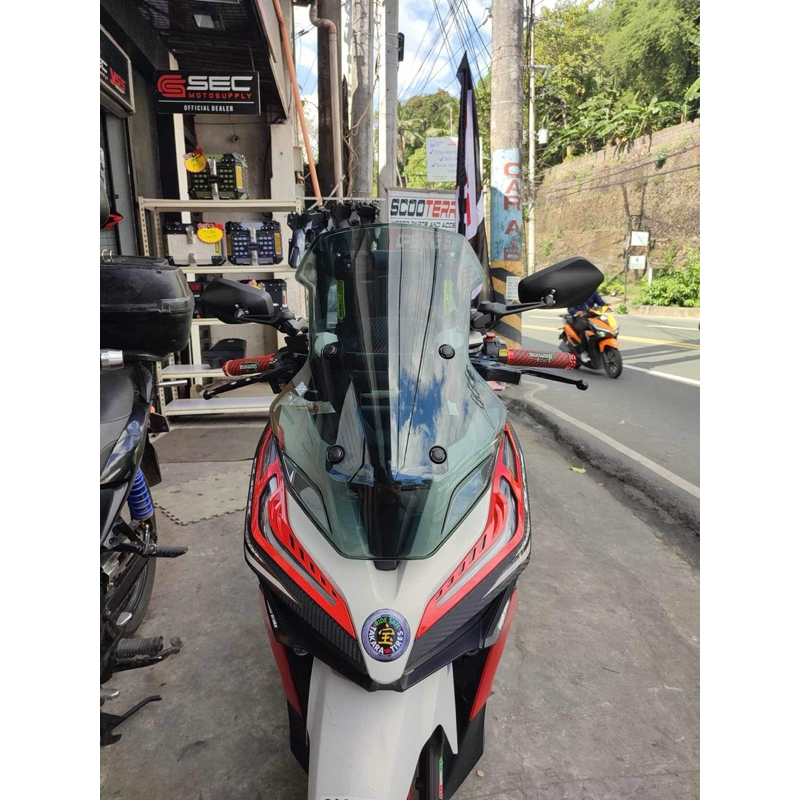 HONDA CLICK V2 ZHIPAT ADJUSTABLE WINDSHIELD | Shopee Philippines
