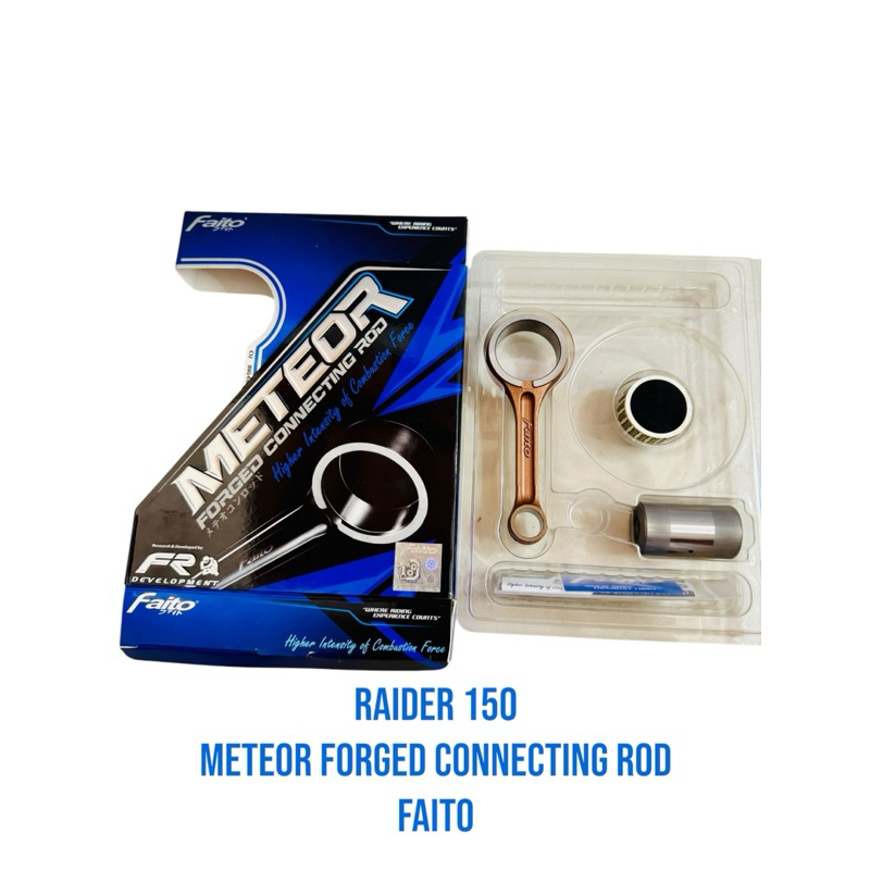 FAITO METEOR FORGED CONNECTING ROD RAIDER150 SUZUKI STD | Shopee ...