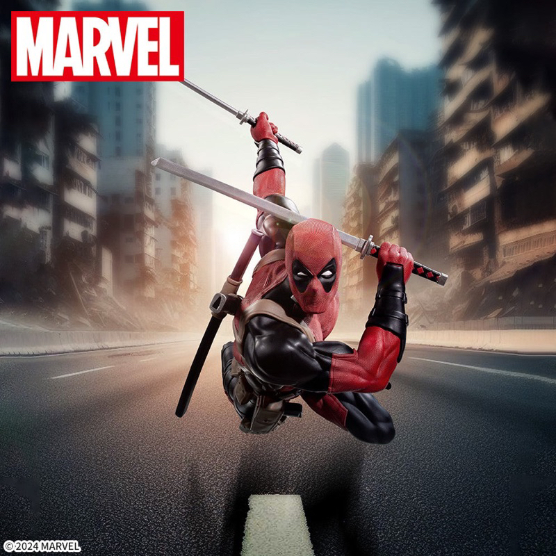 MARVEL Deadpool Action Figure Ver.2 - Luminasta | Shopee Philippines