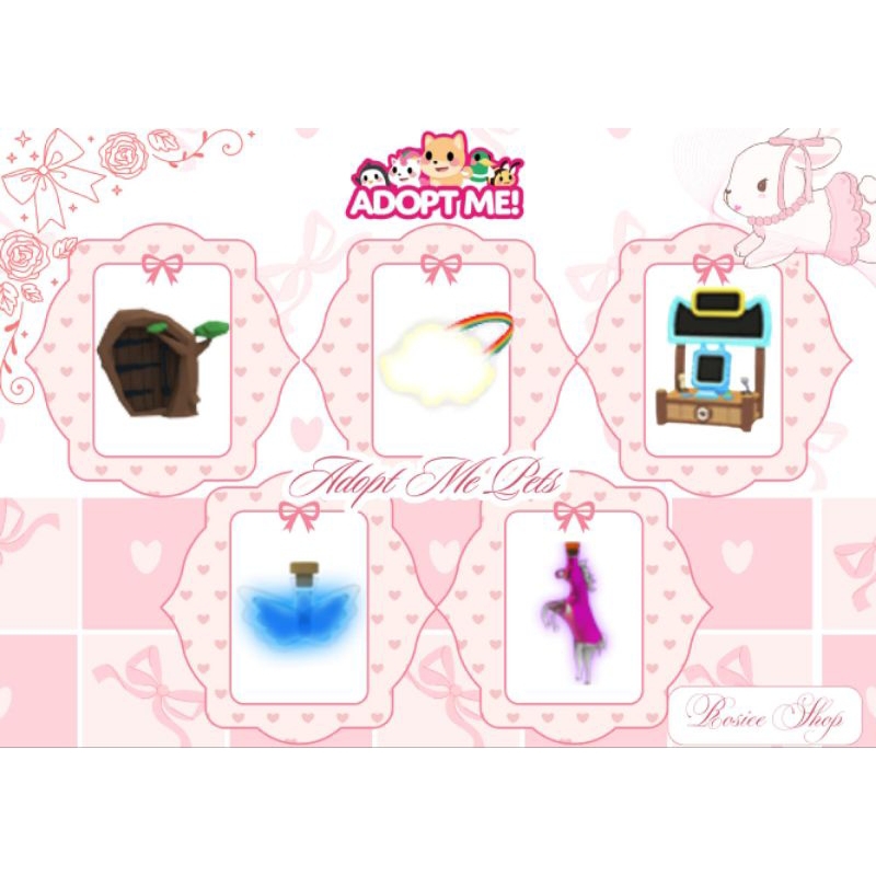 Adopt me items stickers (READ THE DESCRIPTION FIRST!) | Shopee Philippines