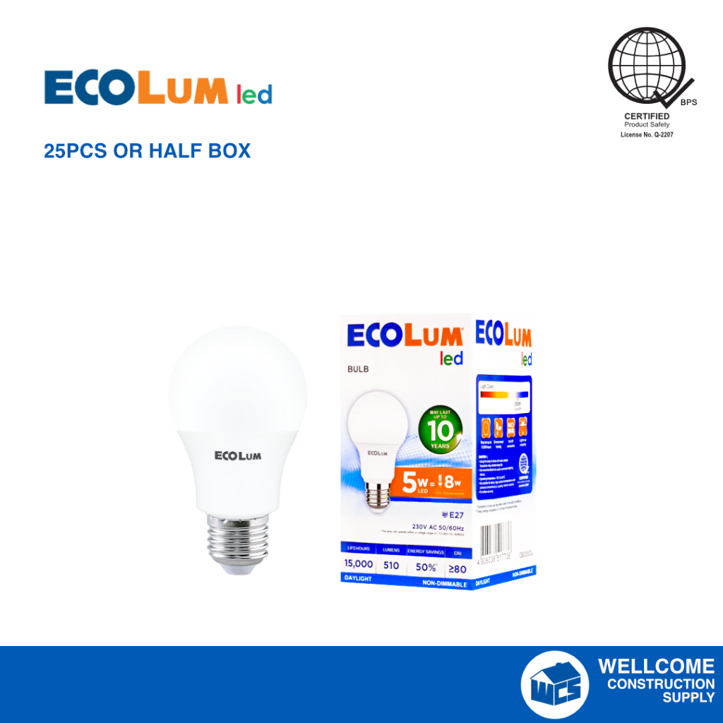 25pcs 5W DL Firefly Ecolum Light Emitting Diode LED Light Bulb 5 watts ...