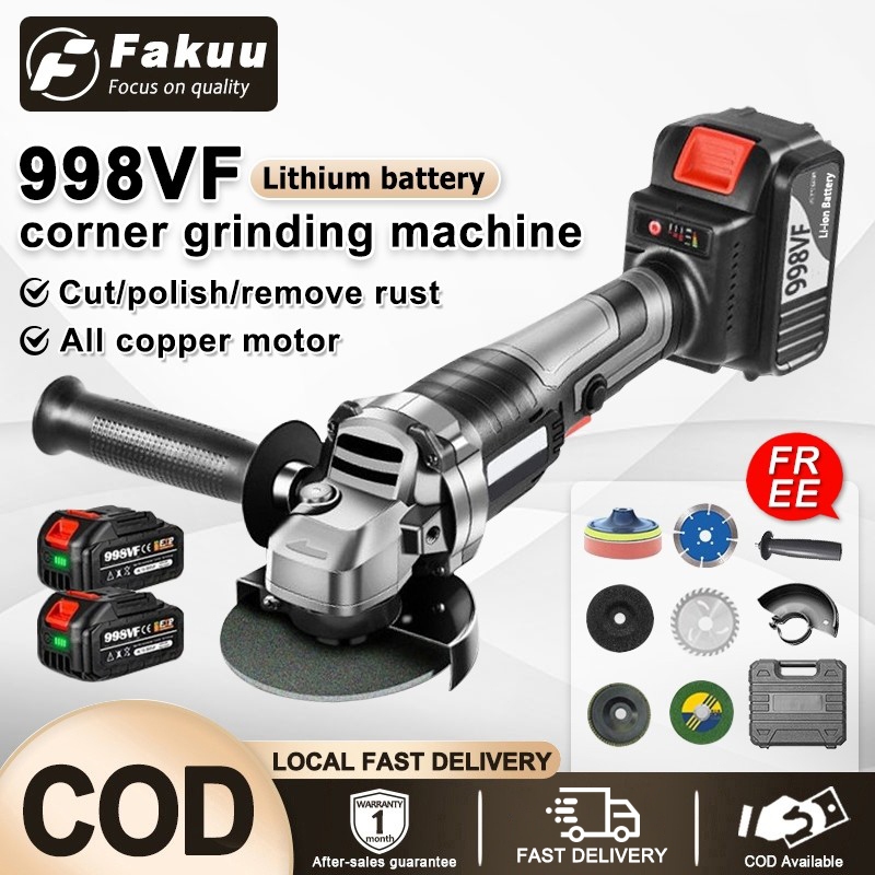 Cordless electric cutting machine angle grinder multi-function angle ...