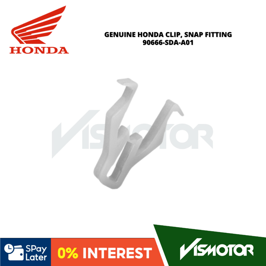 GENUINE HONDA CLIP, SNAP FITTING 90666-SDA-A01 | Shopee Philippines