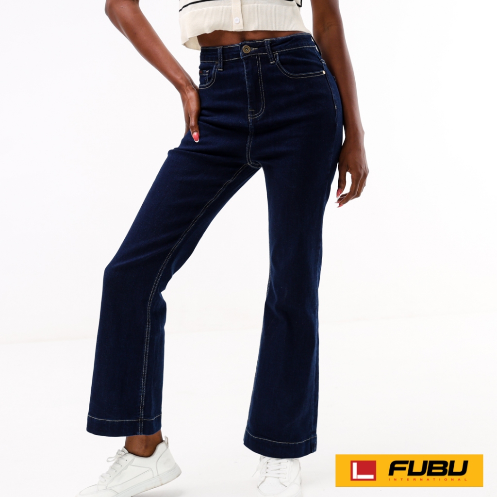 Fubu Girls Denim Highwaist Flare QGB40-0007 | Shopee Philippines