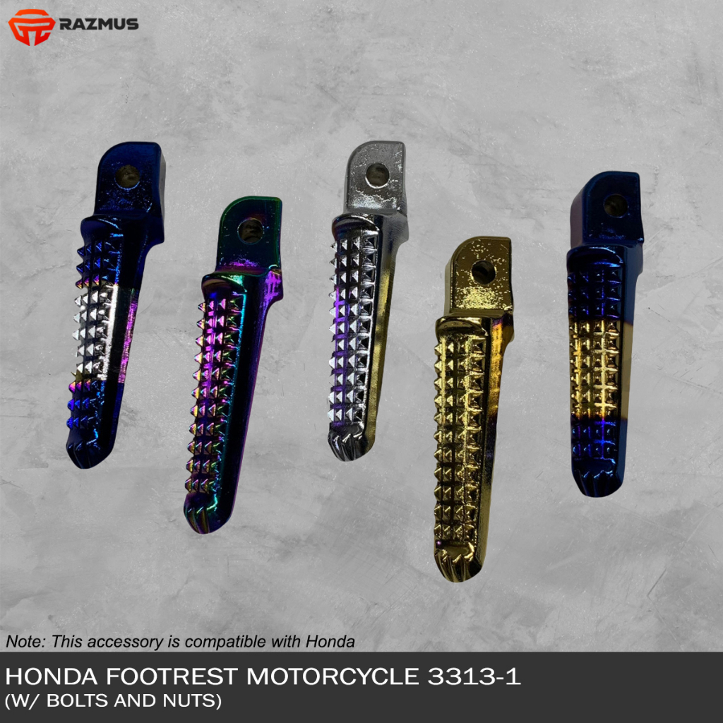 HONDA FOOTREST MOTORCYCLE 3313-2 | Shopee Philippines