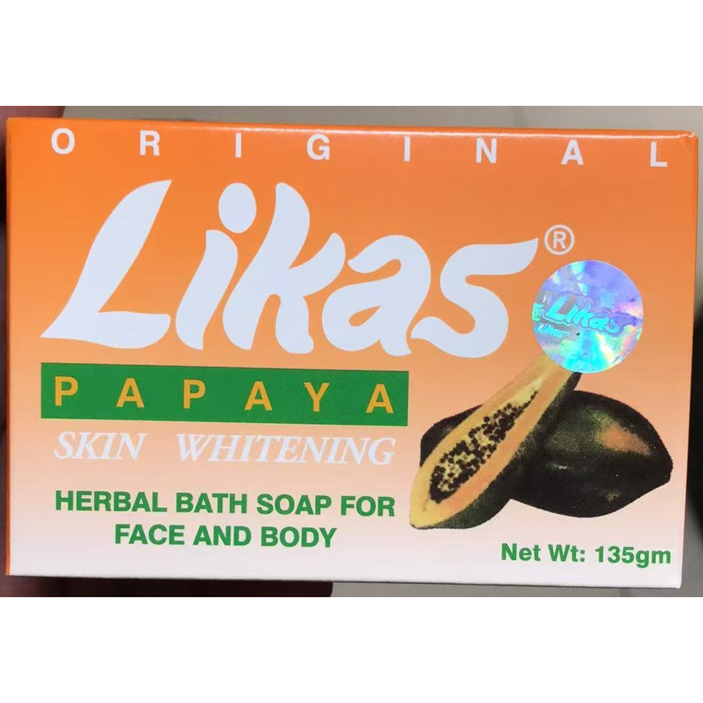 ORIGINAL LIKAS PAPAYA SKIN WHITENING SOAP (135G) | Shopee Philippines