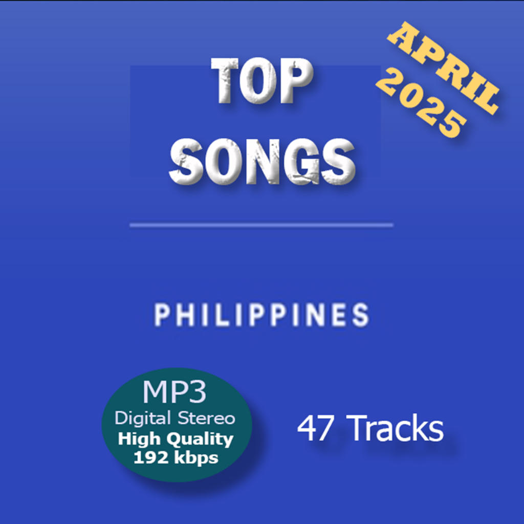 TOP SONGS PHILIPPINES APRIL 2025 47Tracks 192kbps Mp3 music CD | Shopee ...