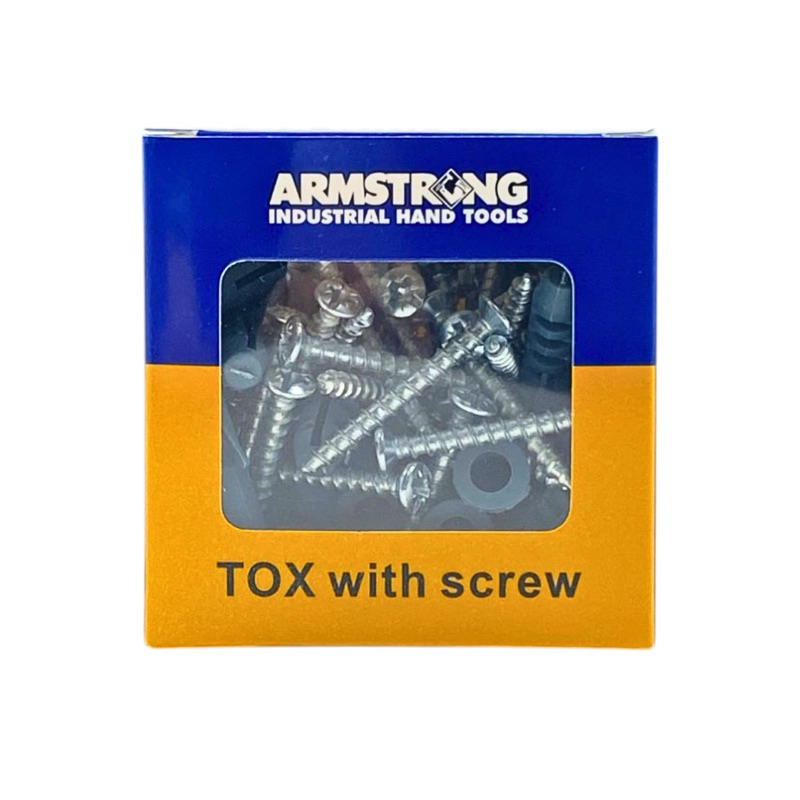 TOX WITH SCREW 6mm 8mm 10mm | Shopee Philippines