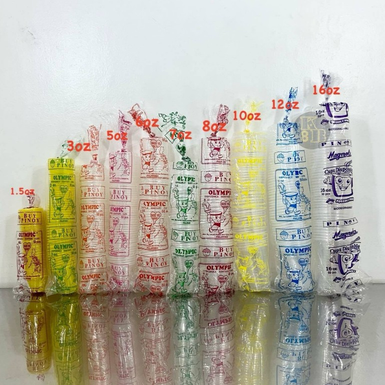 Plastic Cups (Disposable) (50pcs per Pack Available ) Street Food Cup ...