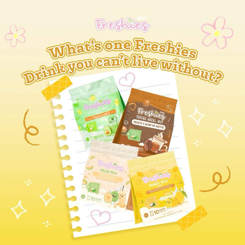FRESHIES AVOCADO, MELON & MANGO COLLAGEN DRINK | Shopee Philippines
