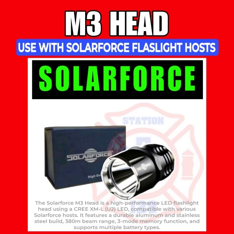 Solarforce M3 Head ( Head only) | Shopee Philippines