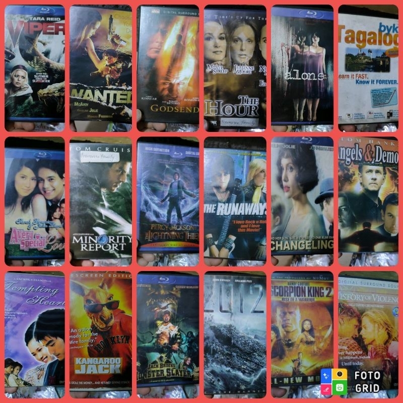 Vintage Preloved Class A Movie DVD Disc {Assorted} 4/29 | Shopee ...