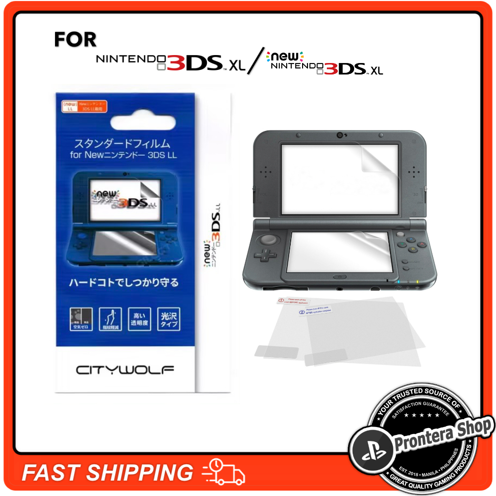 Nintendo New 3DS XL LL Premium Clear Film Screen Protector For Top ...