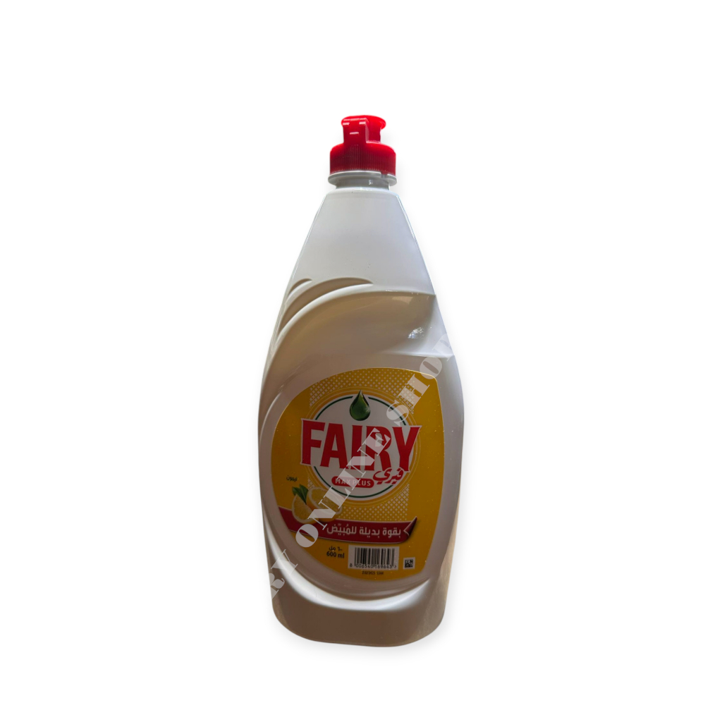 Fairy Max Plus Lemon Dishwashing Liquid with Bleach Alternative Power ...