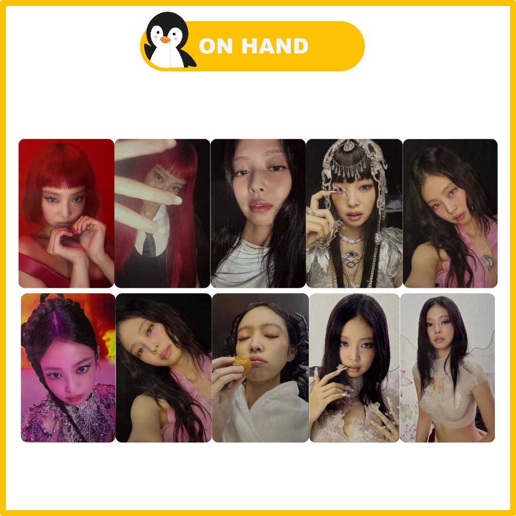 JENNIE Ruby Album PC POB Photocard Photocard Official | Shopee Philippines