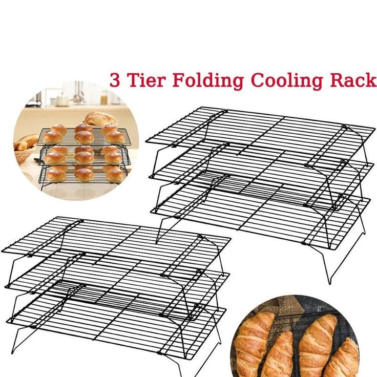 3tier Cooling Rack Stackable Collapsible 3-tier | Shopee Philippines
