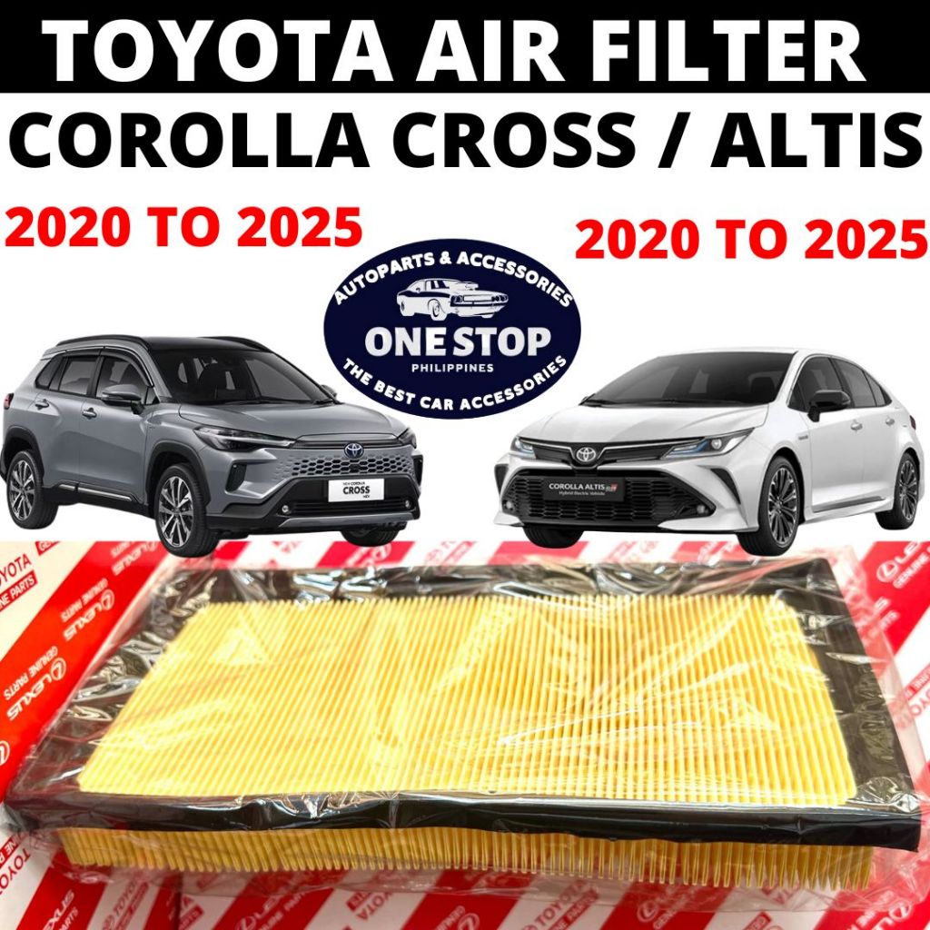 TOYOTA AIR FILTER FOR TOYOTA COROLLA CROSS / TOYOTA ALTIS (2020 - UP ...