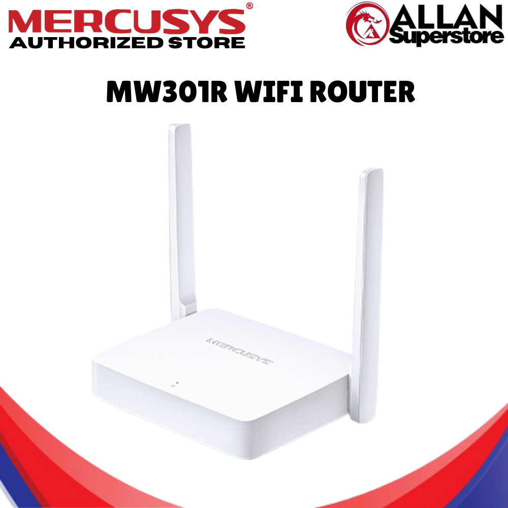 Mercusys MW301R 300Mbps Wireless N Router Two 5dBi Antennas / WiFi ...