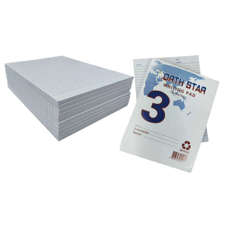 GRADE 3 PAD PAPER SOLD PER 1 REAM/10PCS SCHOOL SUPPLY | Shopee Philippines