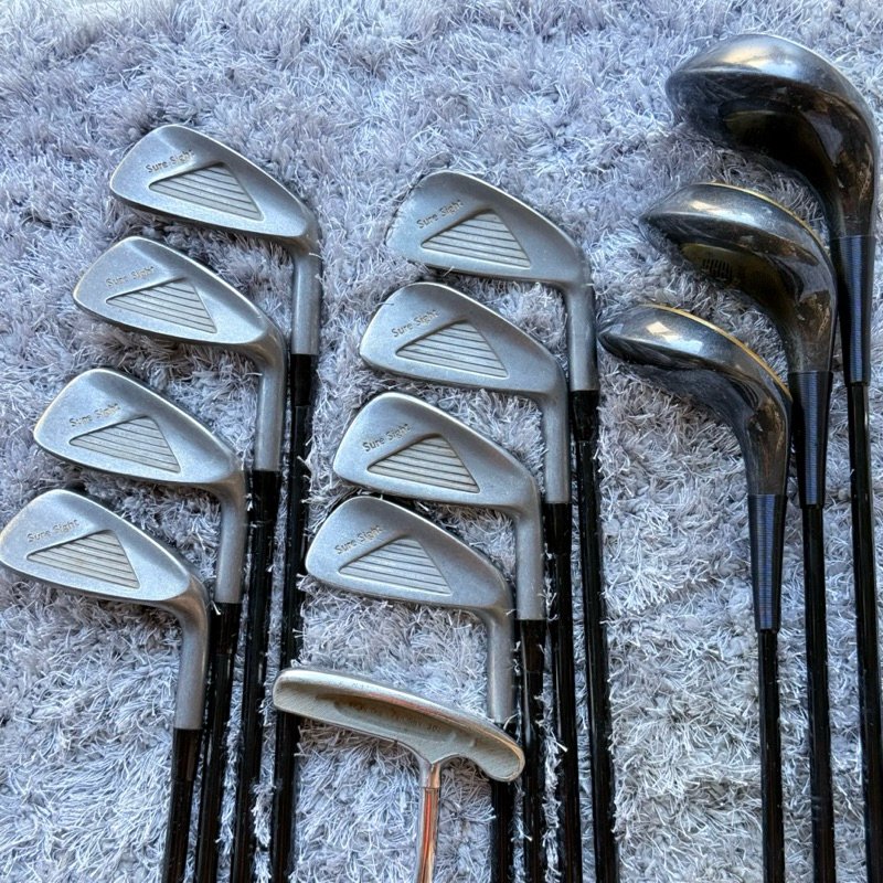 YAMAHA Sure Sight Golf Set w/ Bag Beginners Set Carbon Shaft Regular ...