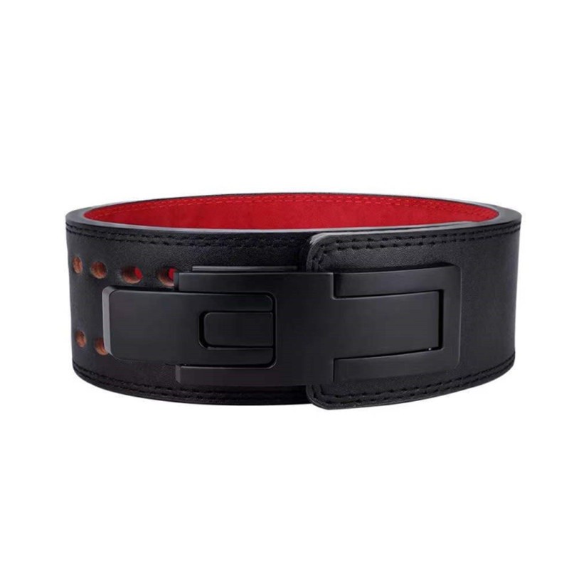 PU fitness belt, professional weightlifting lever belt, metal lever ...