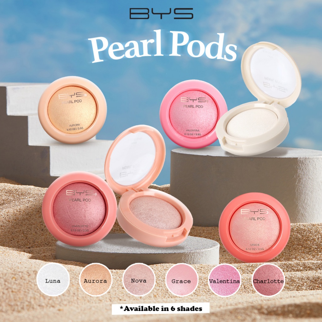 BYS Pearl Pod Baked Blush Valentina | Shopee Philippines