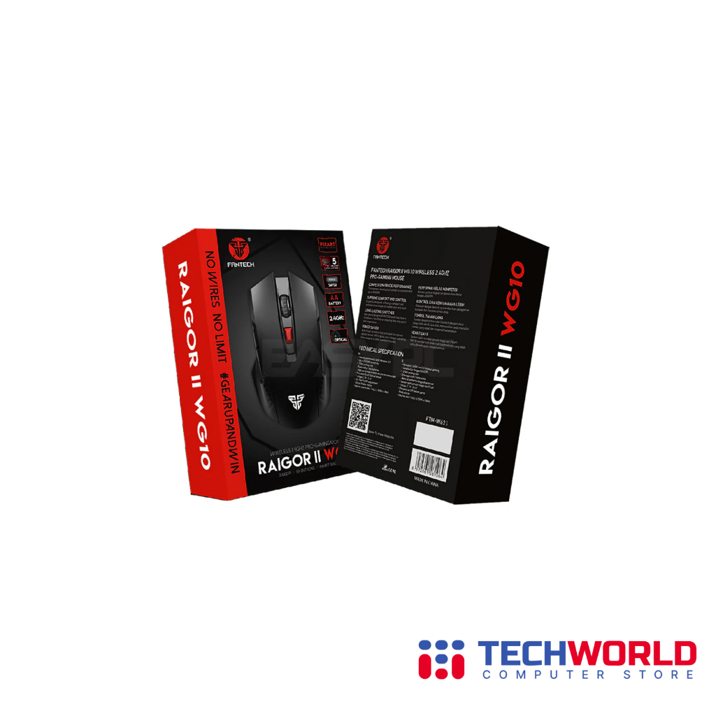 Fantech Raigor II WG10 Wireless Gaming Mouse | Shopee Philippines