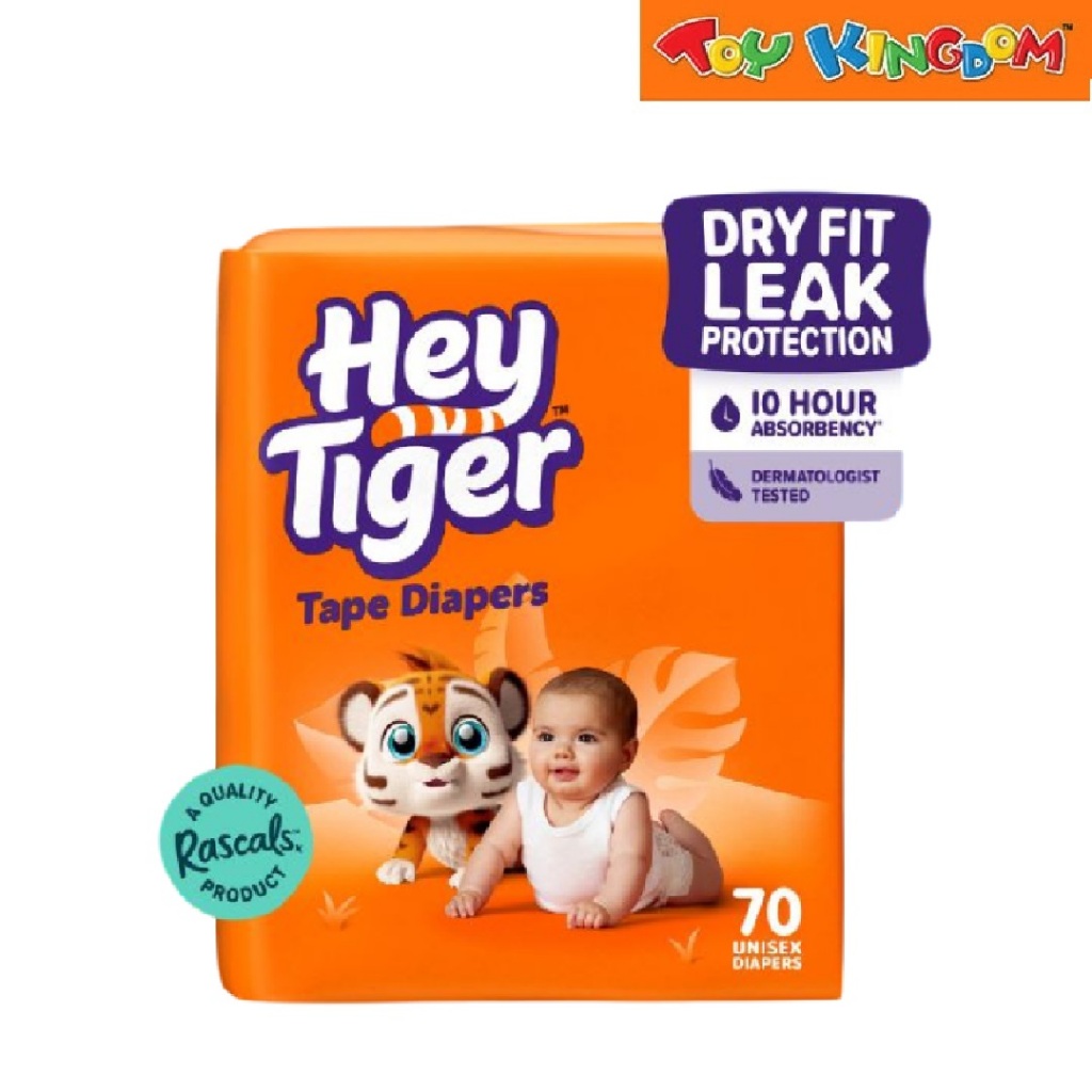 Hey Tiger Taped Diapers Jumbo Pack Small | Shopee Philippines