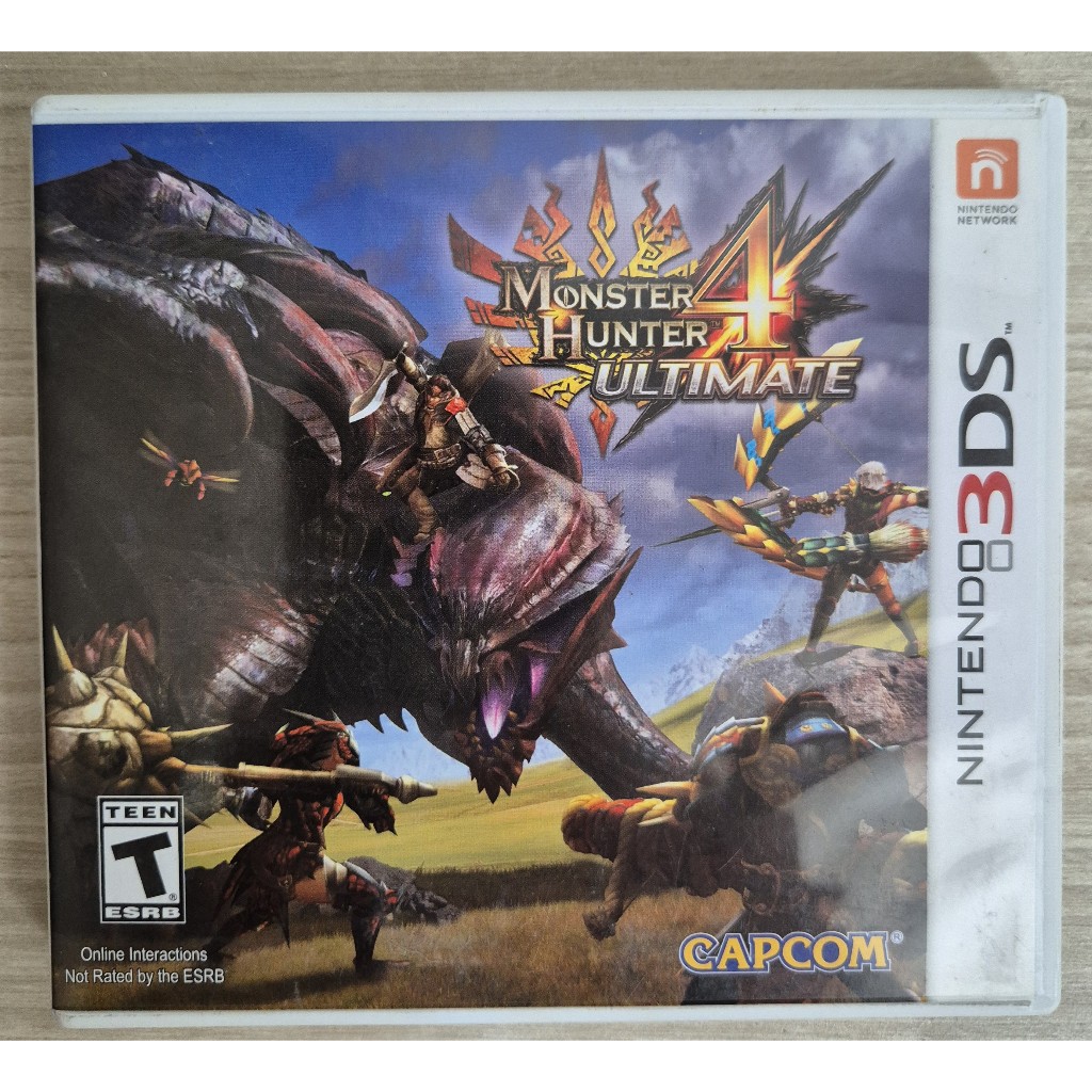 Nintendo 3DS Monster Hunter 4 Ulitmate | Shopee Philippines