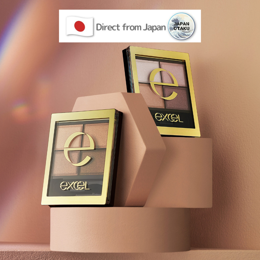 EXCEL Eyeshadow Skinny Rich Shadow 4 Colors Palette - Japan | Shopee ...