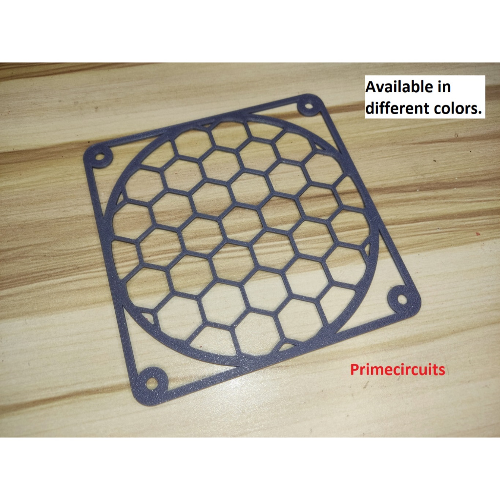 120mm fan cover fan grill plastic fan cover honeycomb design ...