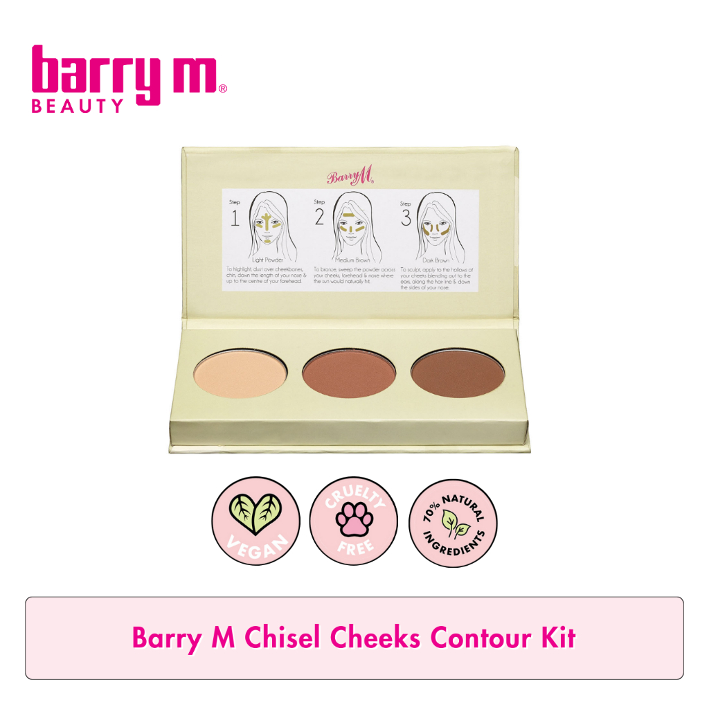 Barry M Chisel Cheeks Contour Kit | Shopee Philippines