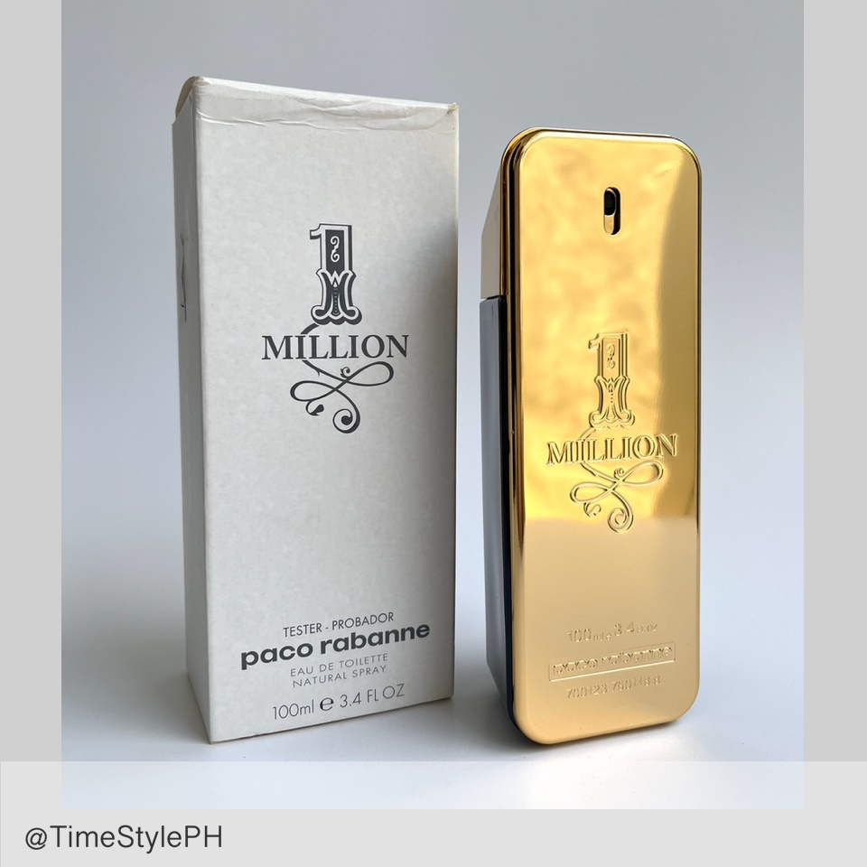 Authentic Tester Bottle - 1 Million 100ml EDT Perfume for Men | Shopee ...